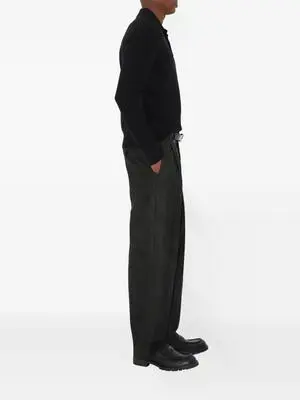 Burberry Long-sleeve Cashmere Blend Polo Shirt