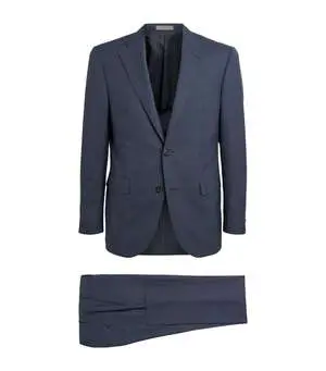Corneliani Virgin Wool 2-piece Suit - Navy
