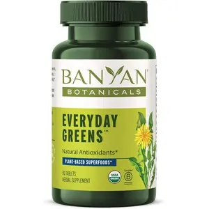 BANYAN BOTANICALS Everyday Greens Tablets 90 Tablets - One-color