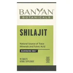 BANYAN BOTANICALS Shilajit Tablets 90 Tablets