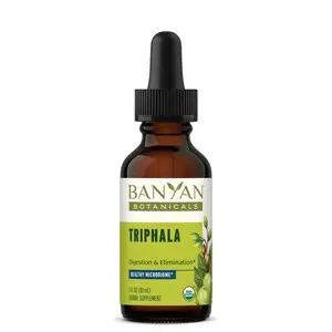 BANYAN BOTANICALS Triphala Liquid Extract Organic 30 Milliliters - One-color