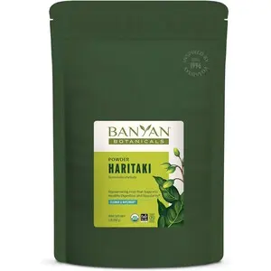 BANYAN BOTANICALS Haritaki Fruit Powder Organic 454 Grams - One-color