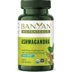 BANYAN BOTANICALS Ashwagandha Tablets 90 Tablets - One-color