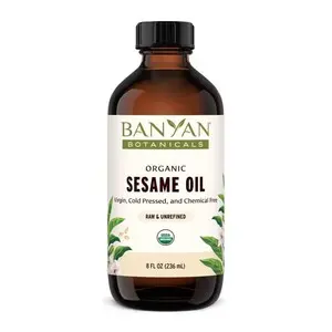 BANYAN BOTANICALS Sesame Oil 236 Milliliters - One-color