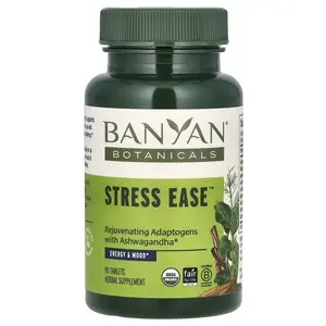 BANYAN BOTANICALS Stress Ease Tablets 90 Tablets - One-color