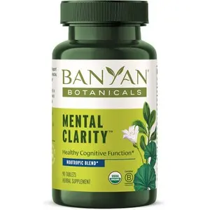 BANYAN BOTANICALS Mental Clarity Tablets 90 Tablets