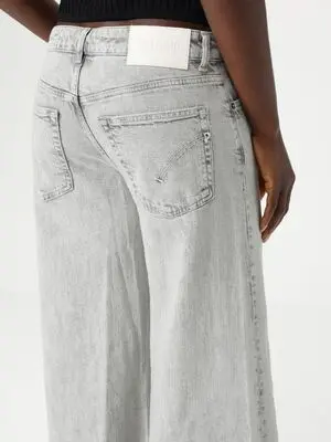 DONDUP Wide Leg Jeans - Black