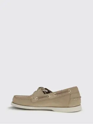 SEBAGO Suede Boat Moccasins - Beige