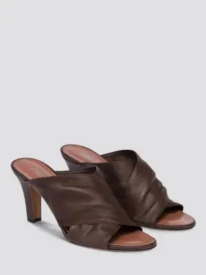 Paris Texas Heeled Sandal - Ebony