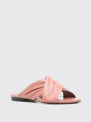 Paris Texas Flat Sandal - Pink