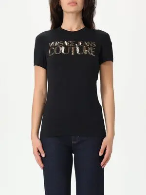 Versace Embellished Logo T-shirt
