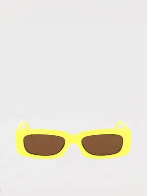 Attico Rectangle Frame Sunglasses - Yellow