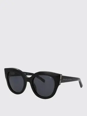 Philipp Plein Cat Eye Embellished Sunglasses - Black