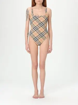 Burberry One-piece Swimsuit - Beige