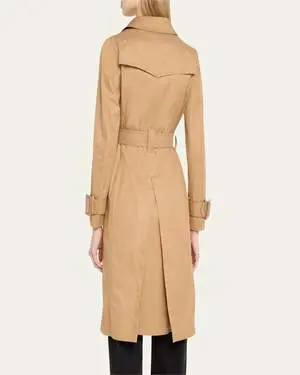 Herno Delon Double-breasted Trench Coat - Camello