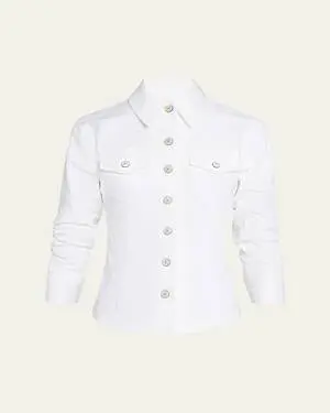 Cinq À Sept Canyon Denim Jacket - White