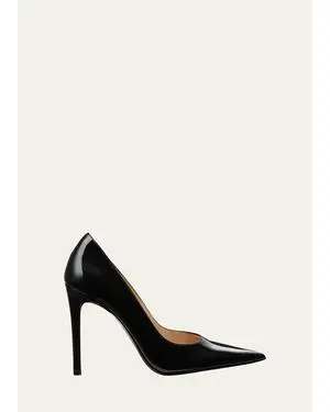 STUART WEITZMAN Patent Leather Stiletto Pumps - Black
