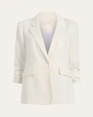 Cinq À Sept Kylie Linen Blazer