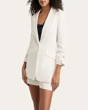 Cinq À Sept Kylie Linen Blazer