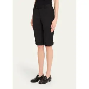 HODAKOVA Upside-down Trompe L'oeil Bermuda Shorts