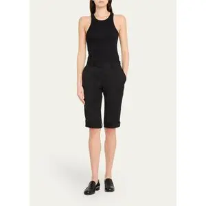 HODAKOVA Upside-down Trompe L'oeil Bermuda Shorts