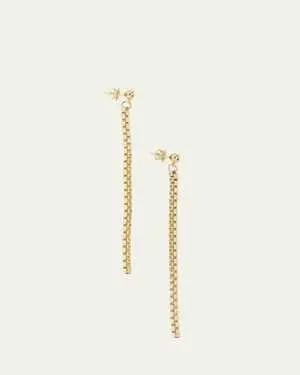 PEARL OCTOPUSS.Y Chain Dangle Earrings - Gold