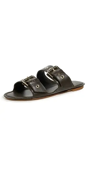 Women's Double Buckle Sandals