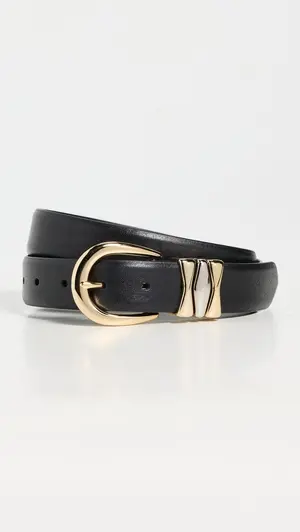 FAVORITE DAUGHTER The William Split Decision Belt - Black