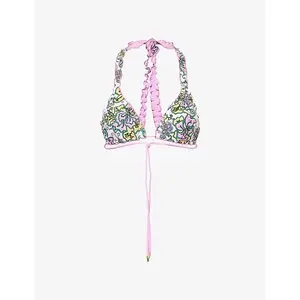 Heidi Klein Reversible Triangle Bikini Top - Prt-prt
