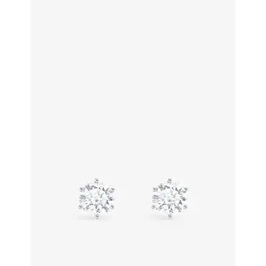THOMAS SABO Stud Earrings In Sterling Silver And Cubic Zirconia - White