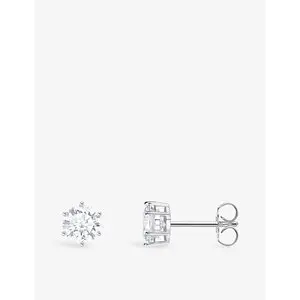 THOMAS SABO Stud Earrings In Sterling Silver And Cubic Zirconia