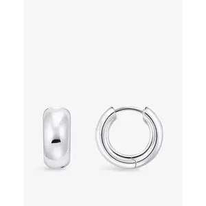 THOMAS SABO Small Chunky Hoop Earrings - Silver