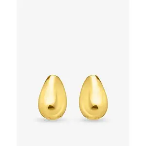 THOMAS SABO Rounded 18ct Yellow -plated Sterling Silver Stud Earrings - Gold