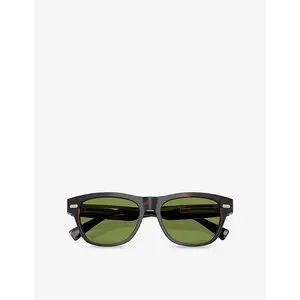 Brunello Cucinelli Acetate Pillow-frame Sunglasses