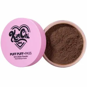 KIMCHI CHIC BEAUTY Puff Puff Pass Set And Bake Powder - 08 Chocolate