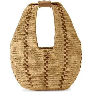 Helen Kaminski Aquarius Raffia Hobo Bag - Natural/nutshell
