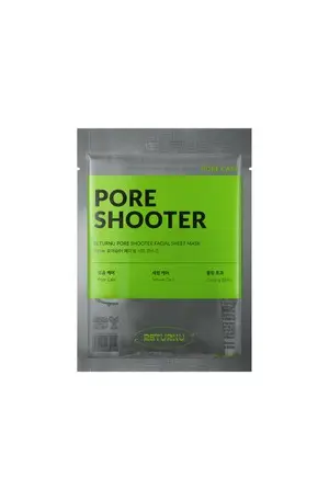 RETURNU Poreshooter Facial Sheet Mask - None