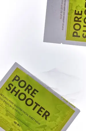 RETURNU Poreshooter Facial Sheet Mask