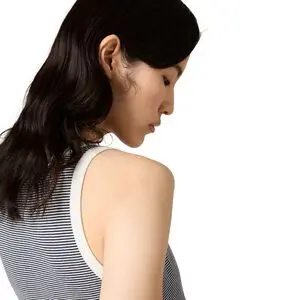 Miu Miu Petit Bateau X Ribbed Jersey Top