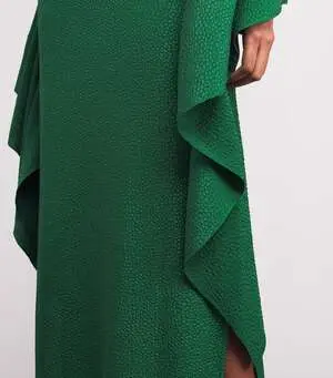 EDELINE LEE Delphine Bubble Jacquard Gown