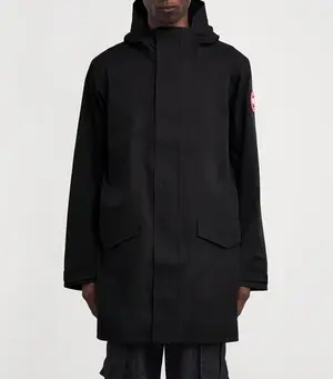 Canada Goose Waterproof Barclay Raincoat - Black