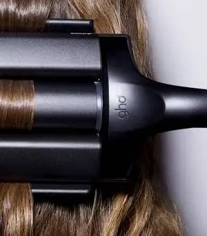 GHD Wave Triple Barrel Hair Waver - Black