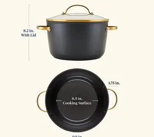 FARBERWARE Forged Induction Ceramic Nonstick St Ockpot 6 Qt