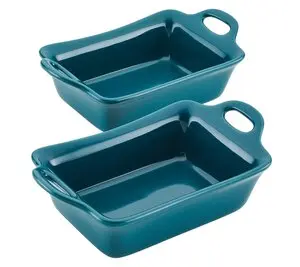 RACHAEL RAY Ceramics Rectangular Au Gratin 2-pi Ece Set - One-color