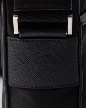 Prada Re-nylon And Saffiano Shoulder Bag