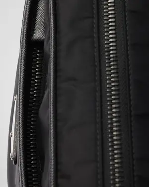 Prada Re-nylon And Saffiano Shoulder Bag