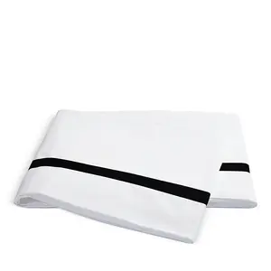 MATOUK Lowell Flat Sheet, Full/queen Black