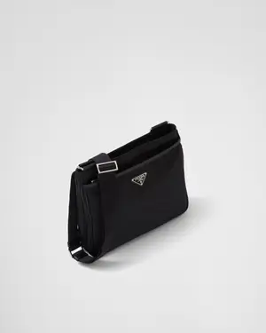 Prada Re-nylon And Saffiano Leather Shoulder Bag
