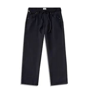 Citizens Of Humanity Brynn Drawstring Linen Trousers - True Navy