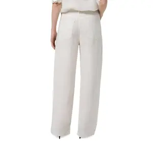 Citizens Of Humanity Brynn Drawstring Linen Trousers - Vanilla